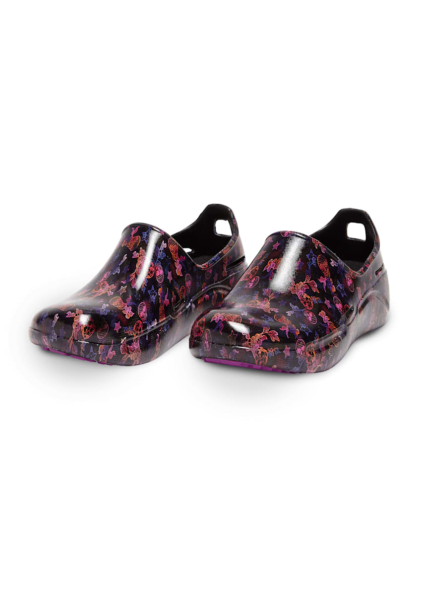 Anywear Streak Slip Resistant Nursing Clogs | Scrubs & Beyond