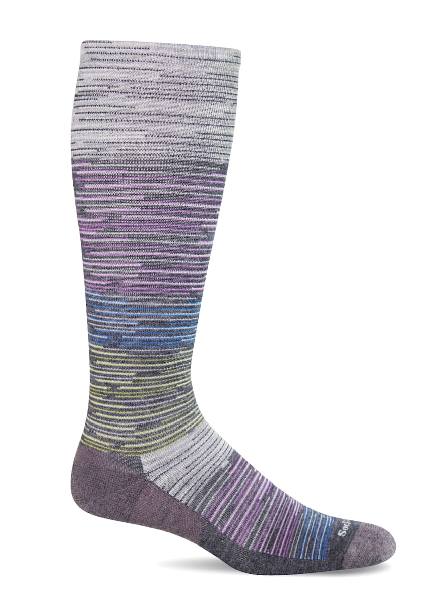 Good Vibes Women's Moderate Graduated Compression Socks | Scrubs & Beyond