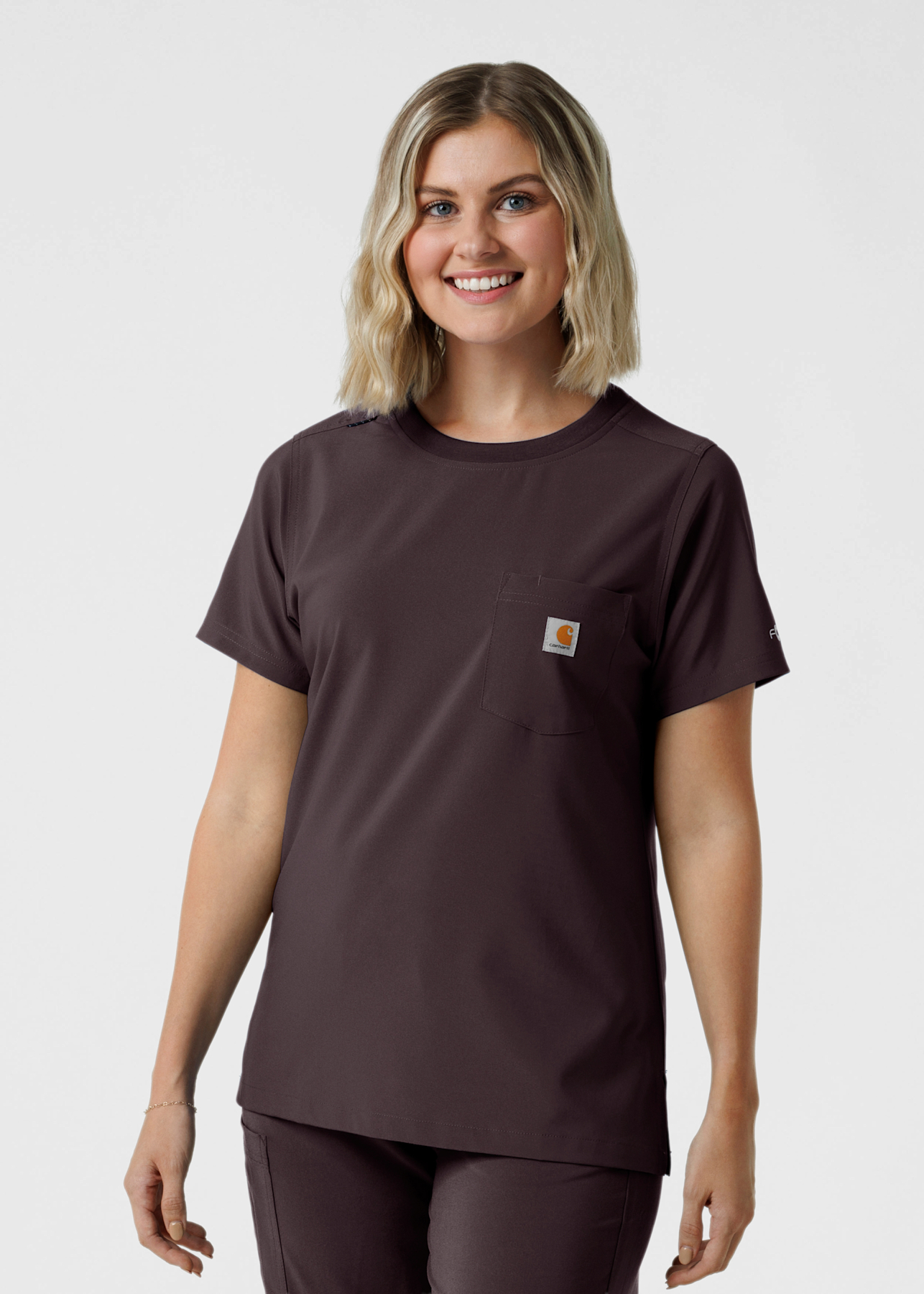 Carhartt Force Cross-Flex Carhartt Force Cross-Flex 1-Pocket Crew Neck ...