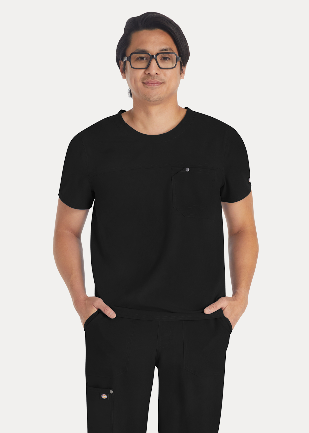 Men's 1-Pocket Crew Neck Top | Scrubs & Beyond