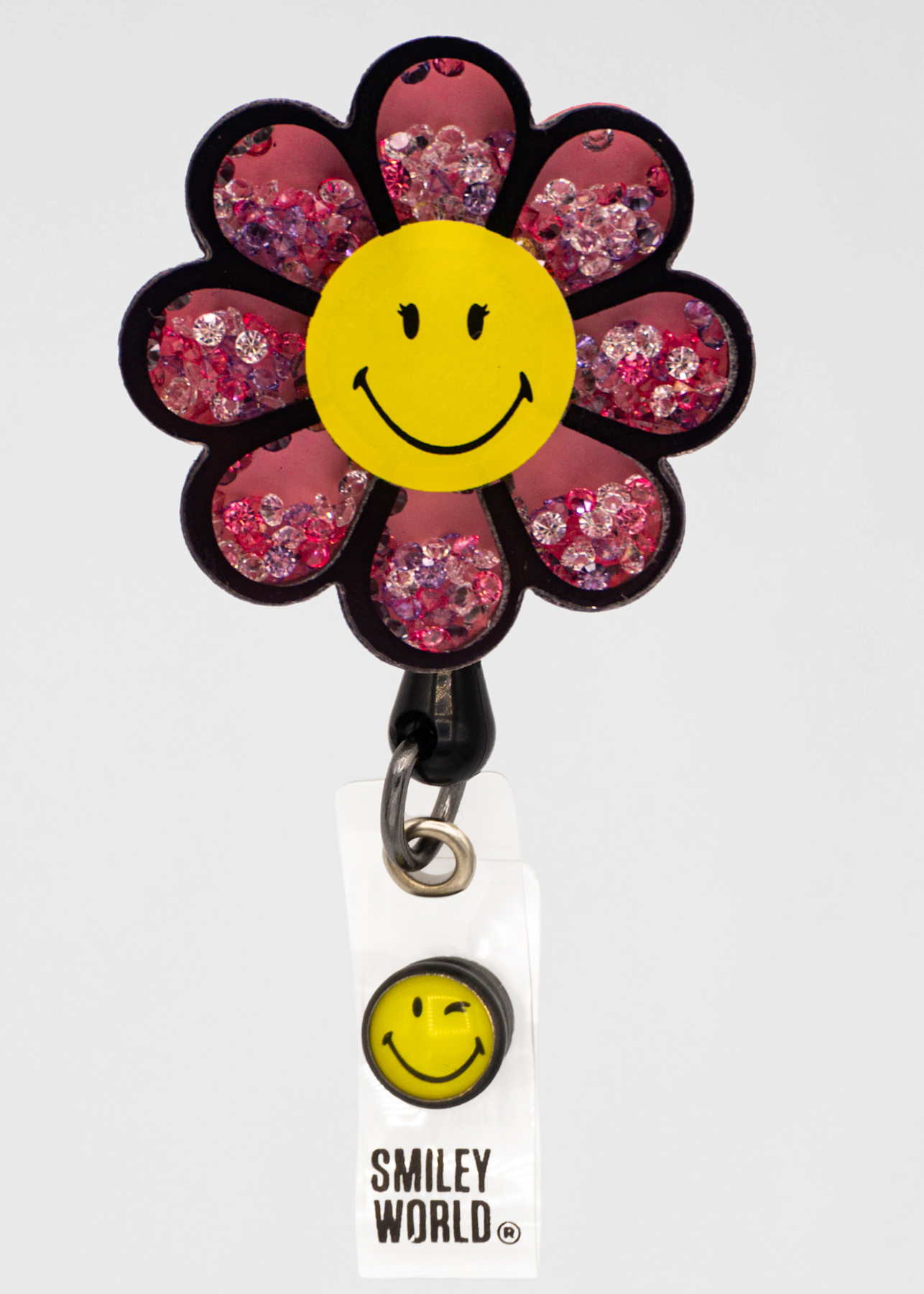Smiley World Koi Smiley World Daisy Smiley Badge Reel | Scrubs & Beyond