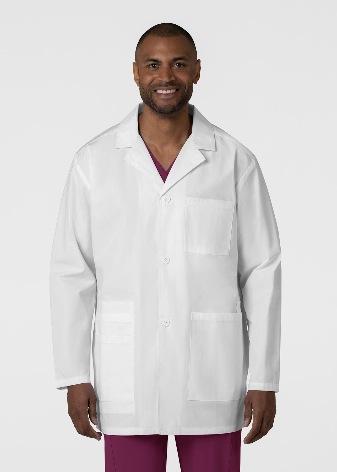 Unisex 9-Pocket 33 Inch Lab Coat | Scrubs & Beyond