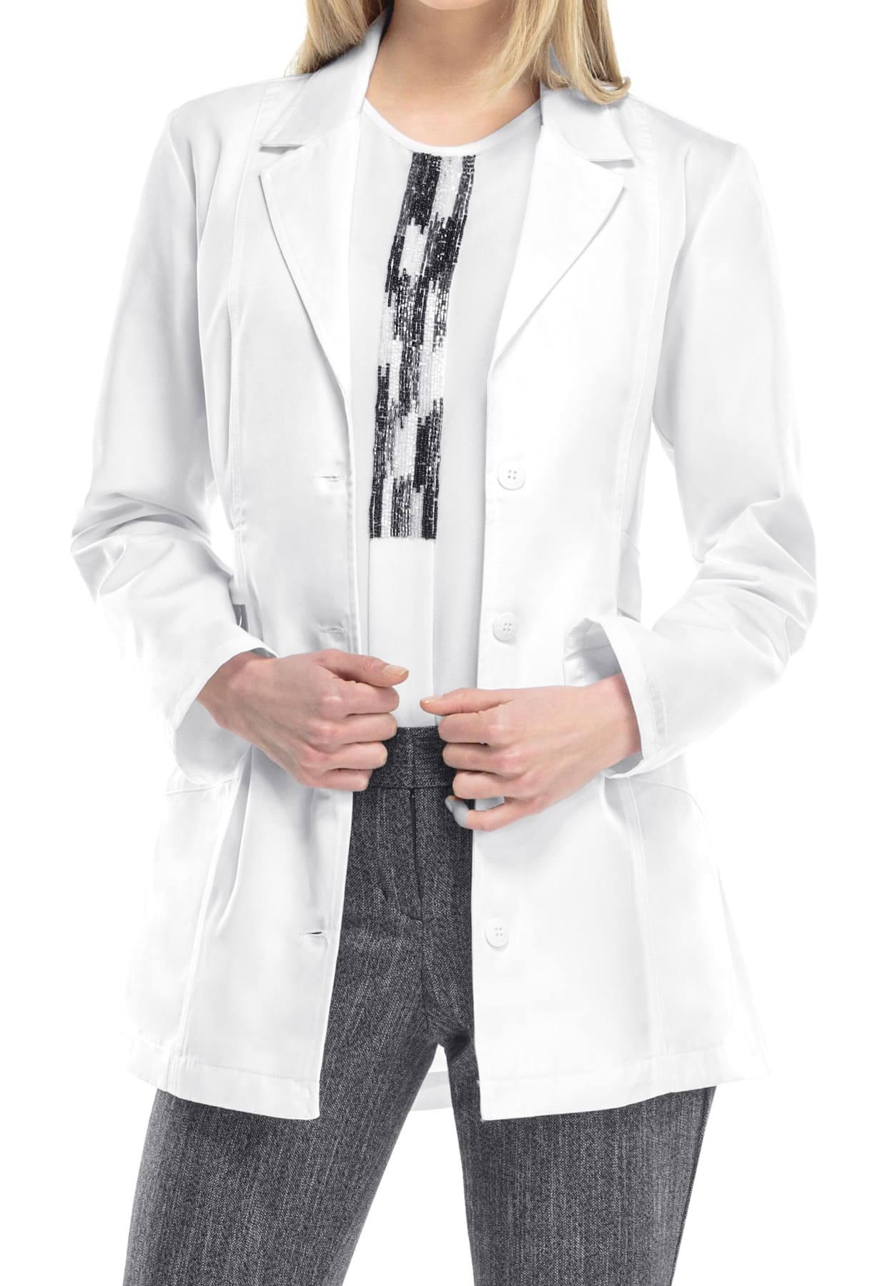 Cherokee Women's 30 Inch Lab Coat With Princess Seams | Scrubs & Beyond
