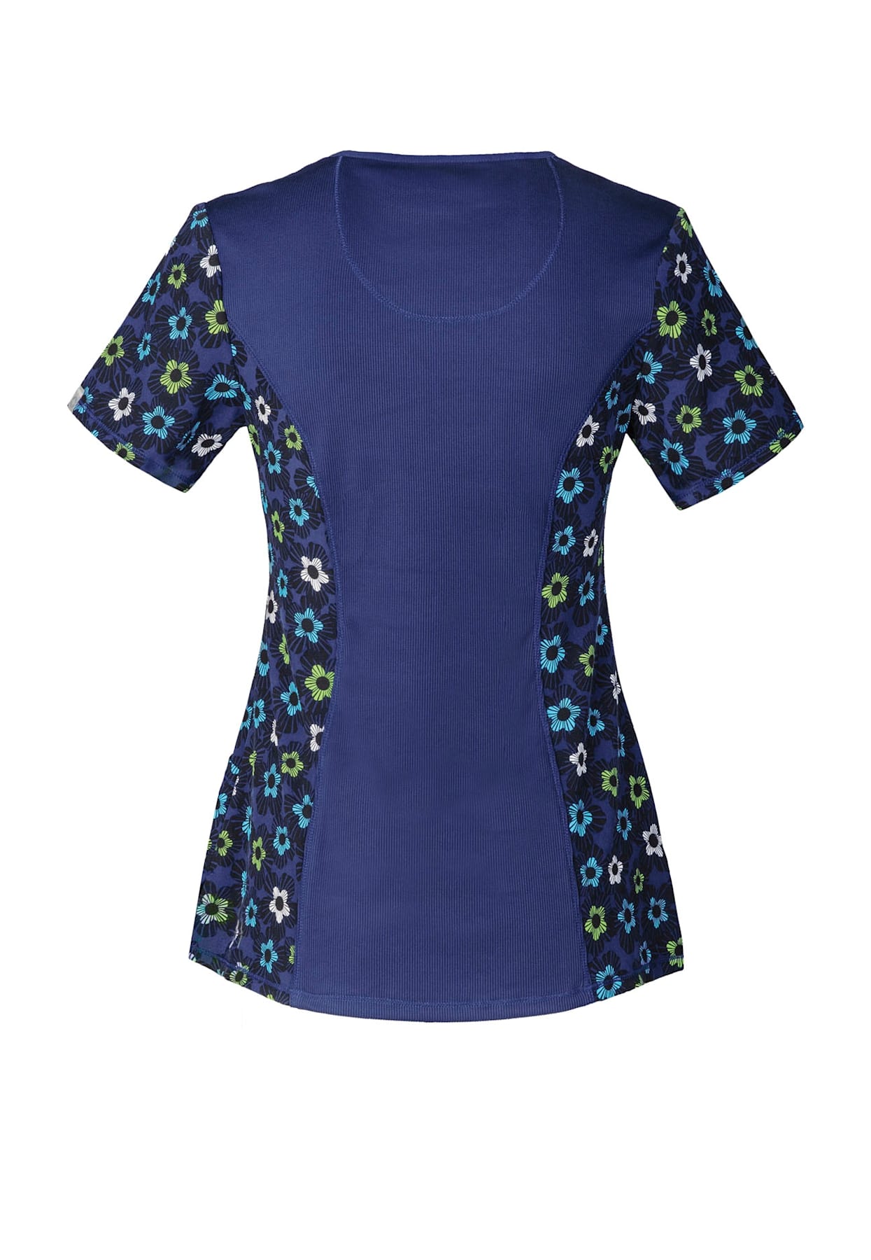 Infinity By Cherokee Peek-a-bloom Print Scrub Tops With Certainty ...