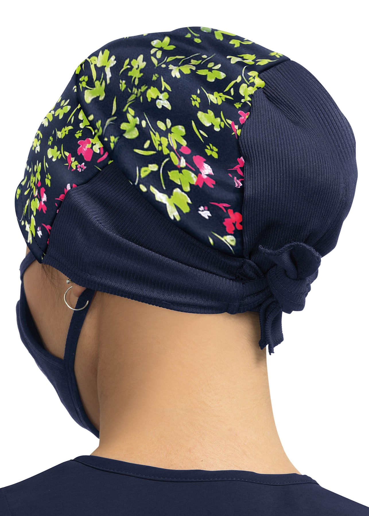 Koi Rainbow Ditsy Print Scrub Cap | Scrubs & Beyond