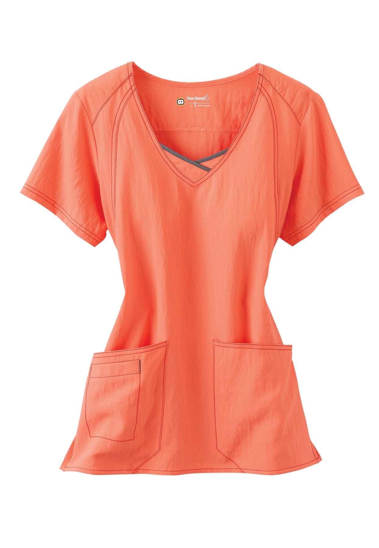 WonderWink Four-Stretch Curve-centric Fashion Scrub Tops | Scrubs & Beyond