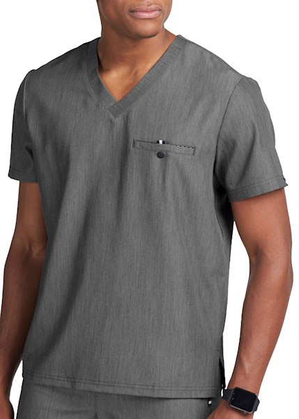 Beyond Scrubs Mens Alpha One Pocket Scrub Top| Scrubs & Beyond | Scrubs ...