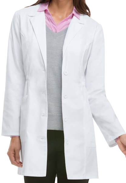 Dickies Elastic Waist 34 Inch Lab Coats | Scrubs & Beyond