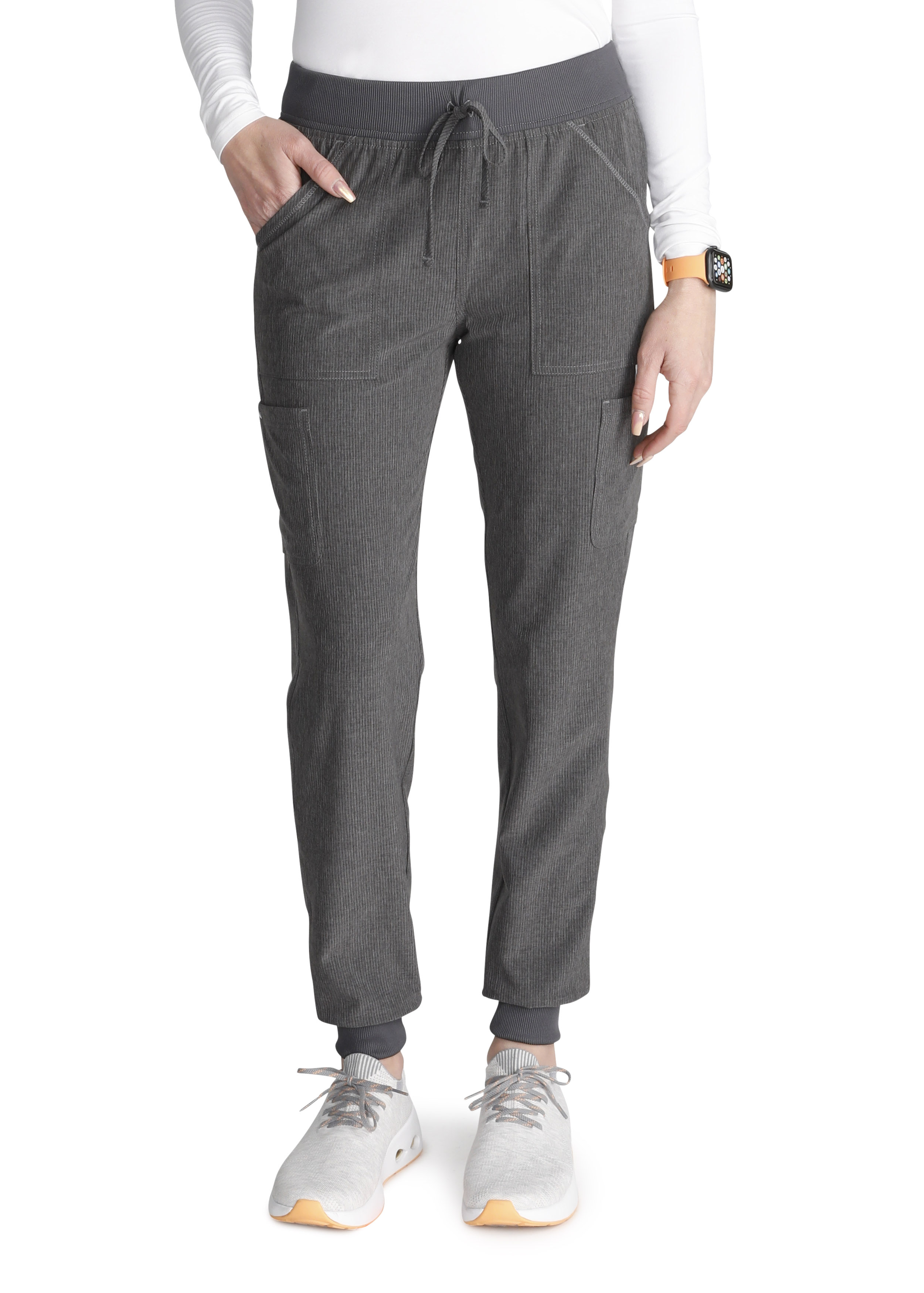 4-Pocket Rib Waistband Cargo Jogger | Scrubs & Beyond