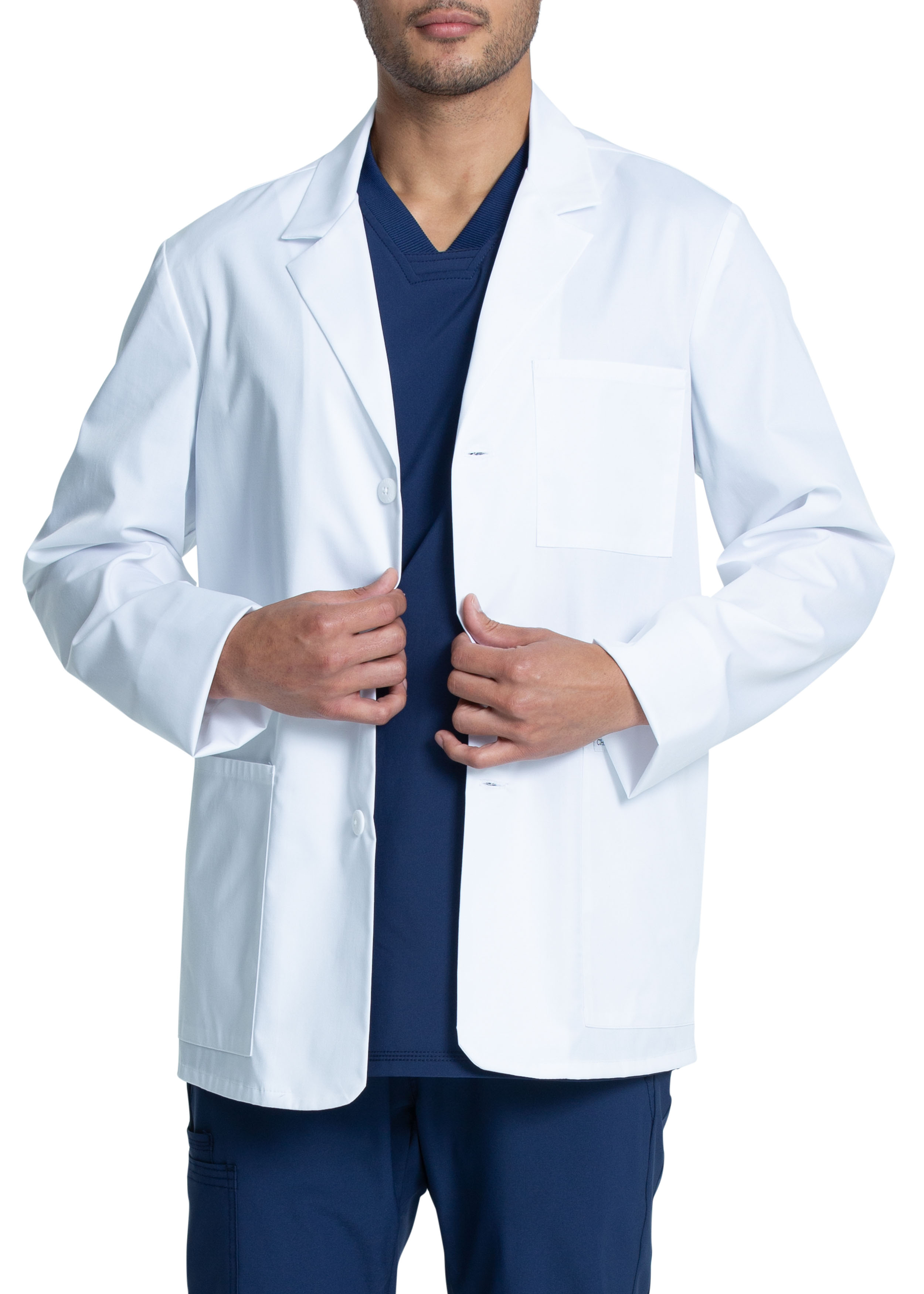 Cherokee Project Lab Men's 3 Pocket Consultation Lab Coat | Scrubs & Beyond