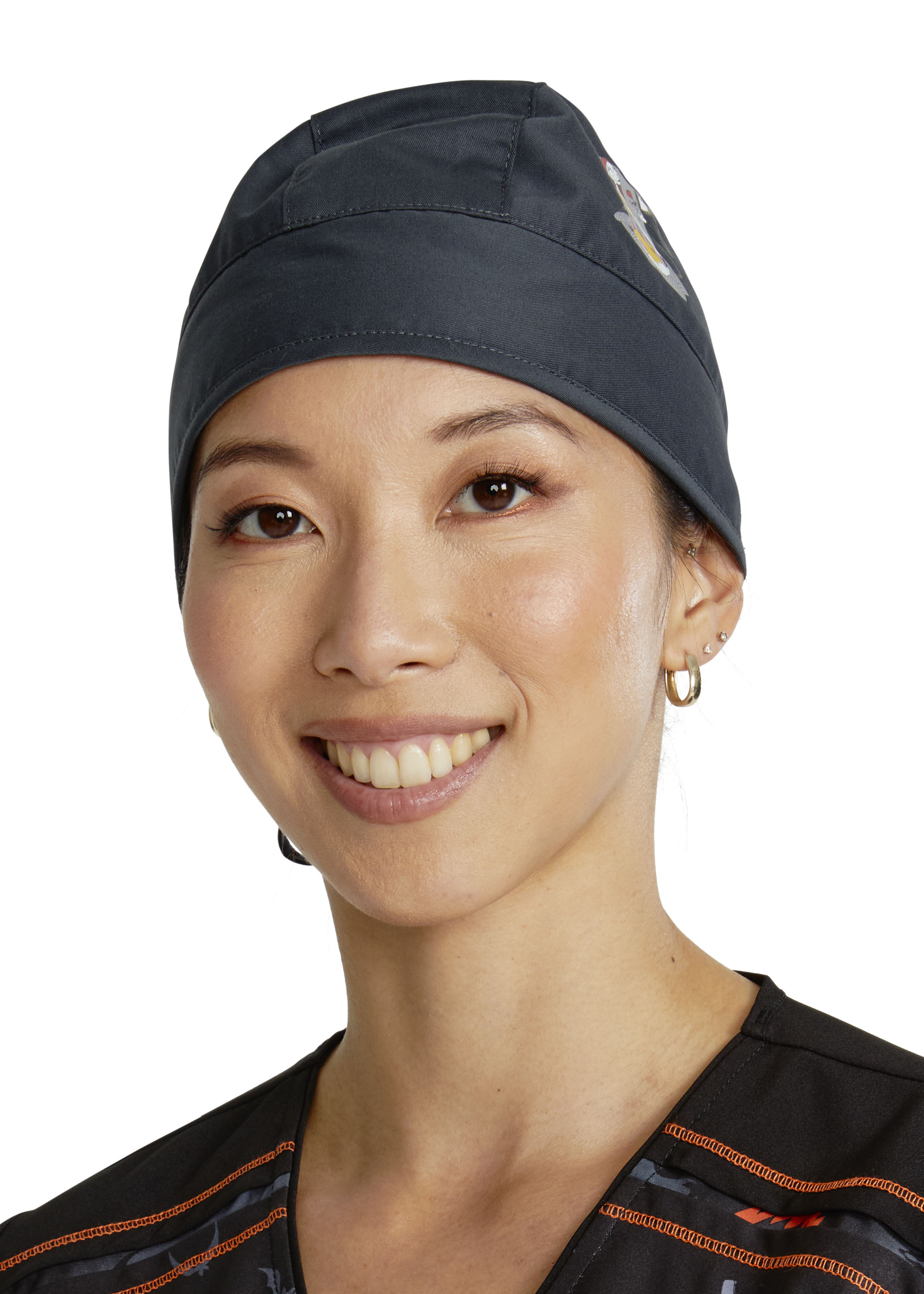 Pumpkin Night Print Scrub Cap | Scrubs & Beyond