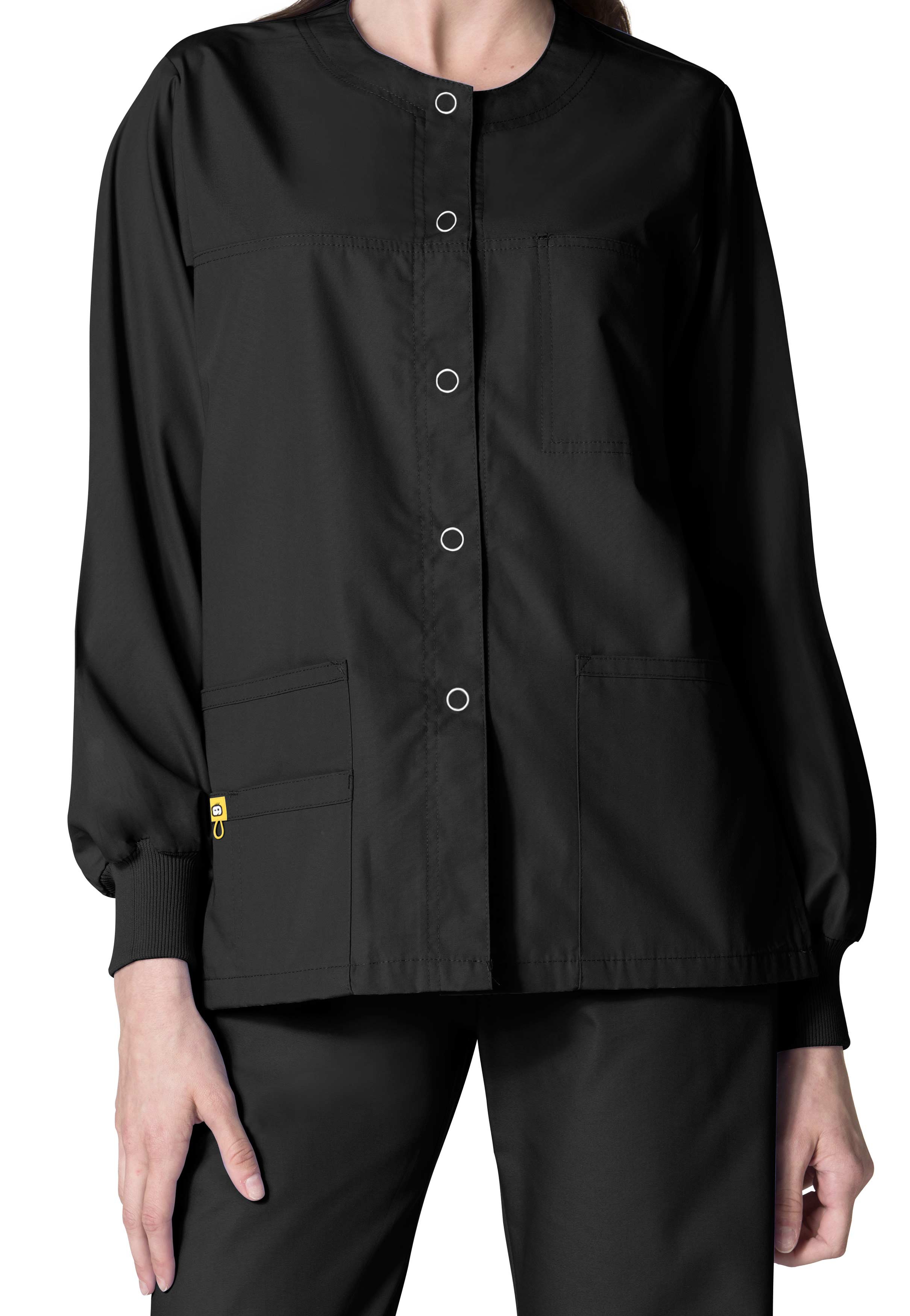 WonderWink Origins Delta Unisex Round Neck Scrub Jackets | Scrubs & Beyond