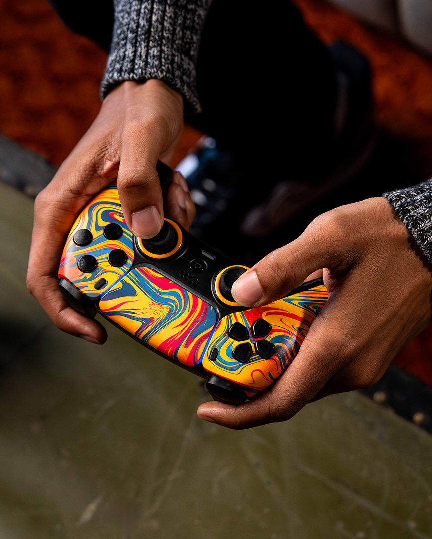 SCUF Reflex Steel Gray FPS with TMR Thumbsticks | Custom PS5 Controller