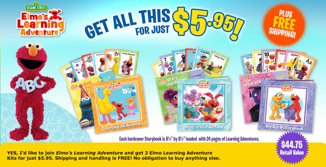 Elmo's Learning Adventures|Earlymoments.com