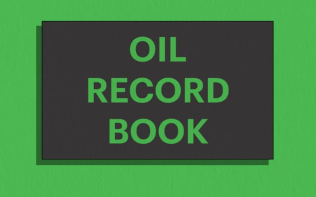 The Oil Record Book Part 1 | Seably