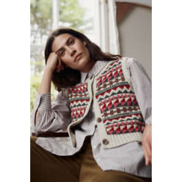 Dawson Pick Fair Isle Sweater Vest - Seasalt Cornwall
