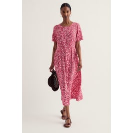 Tilly Short Sleeve Midi Dress - Seasalt Cornwall - Seasalt Cornwall