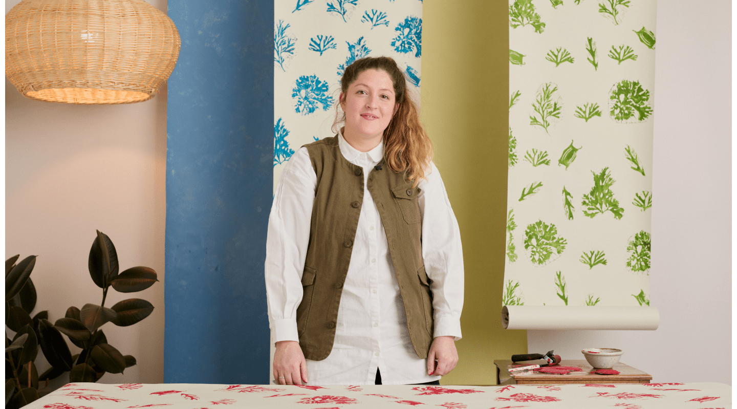 Make Your Own Seaweed Linocut Print - Seasalt Cornwall