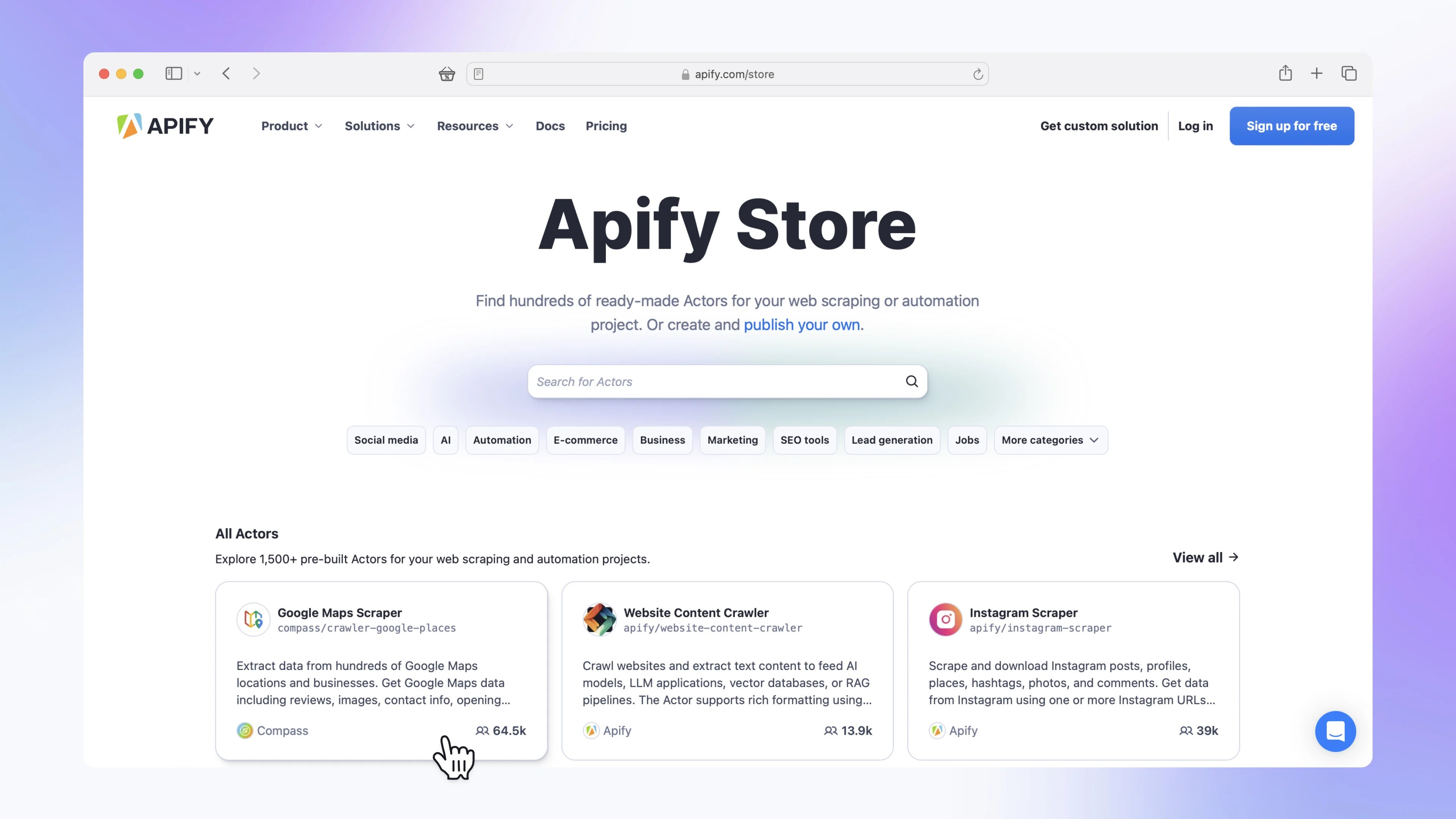 Apify Promo Code: 25% off annual plans for 1 year - March 2025 | Secret Apify Promo Code: 25% off annual plans for 1 year - March 2025 | Secret