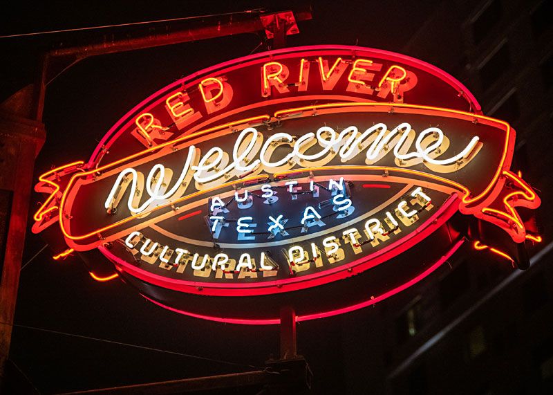 The Red River Cultural District in Austin - See Sight Tours