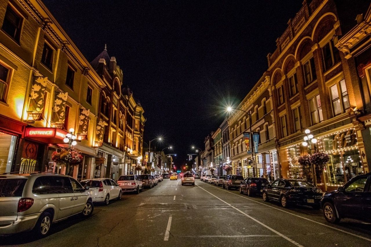 Victorian City Night