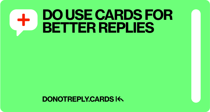 Do Not Reply — SEESAW
