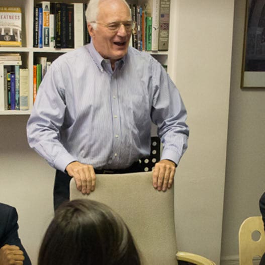 Bud Krogh gives first “Master Class” of the semester | SEGL