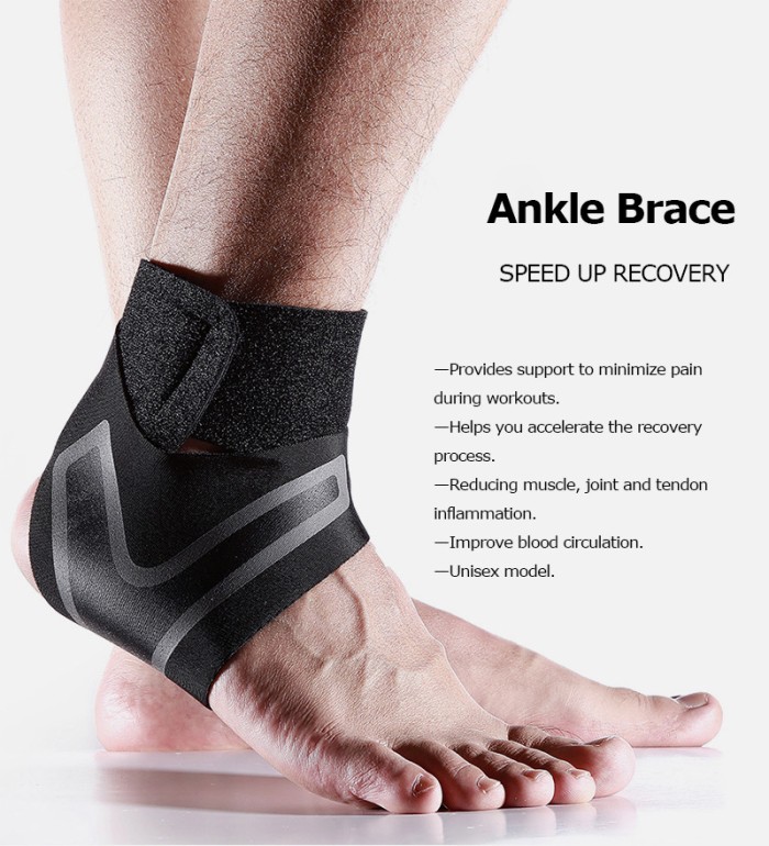 Jual Ankle Brace Guard Plantar Fasciitis Dekker Engkel Ankle Support ...