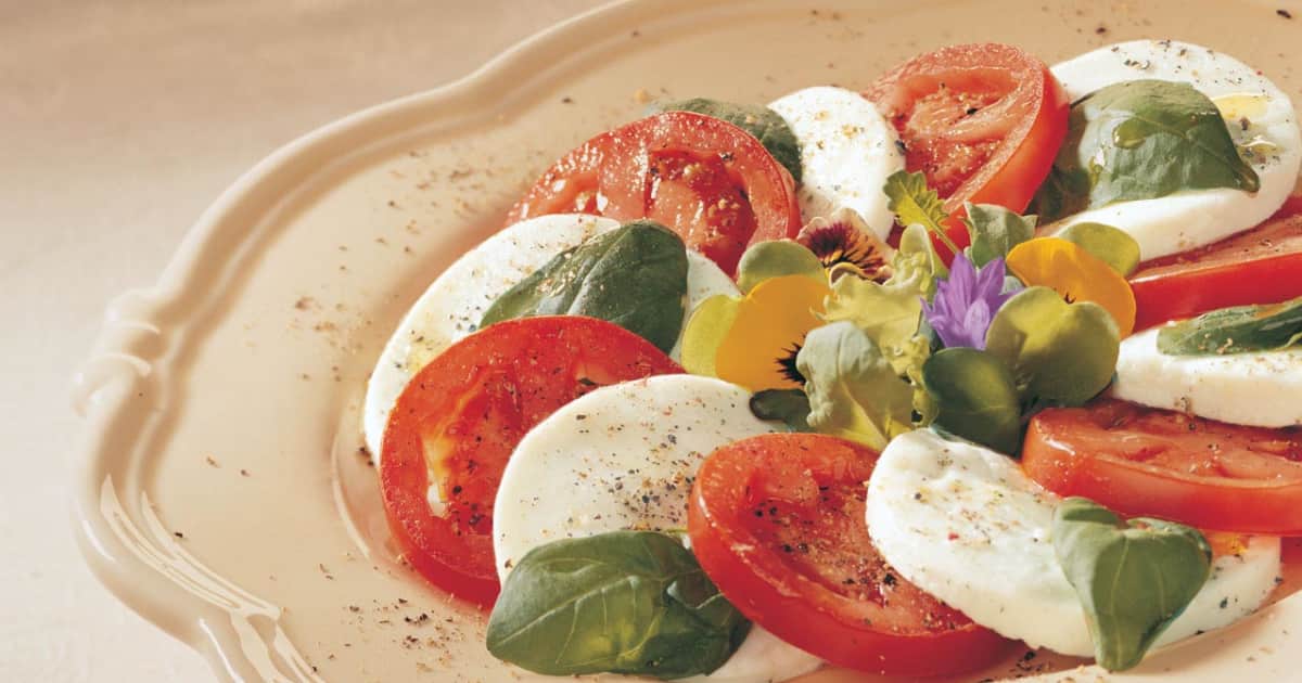 Salade Caprese (en 10 min) | Foodlavie