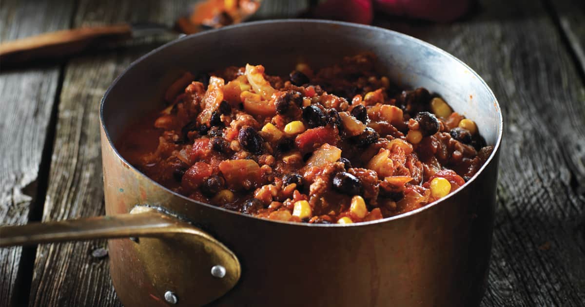 Recette de chili à la dinde | Zeste