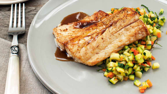 Vivaneau sauce balsamique épicée | Zeste