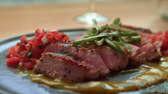 Steak de thon | Zeste