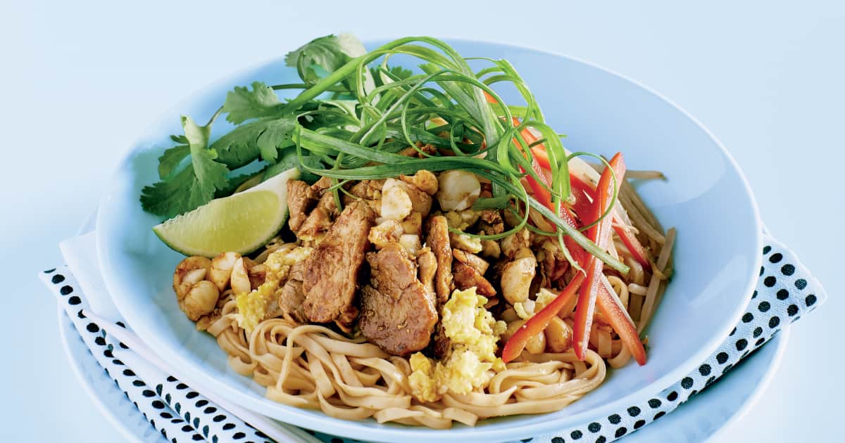 Recette de pad thaï au porc délicieuse | Foodlavie