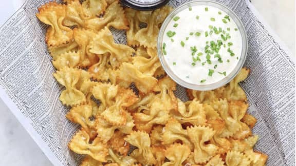 Chips de pâtes : la nouvelle recette de l'heure sur TikTok | Zeste