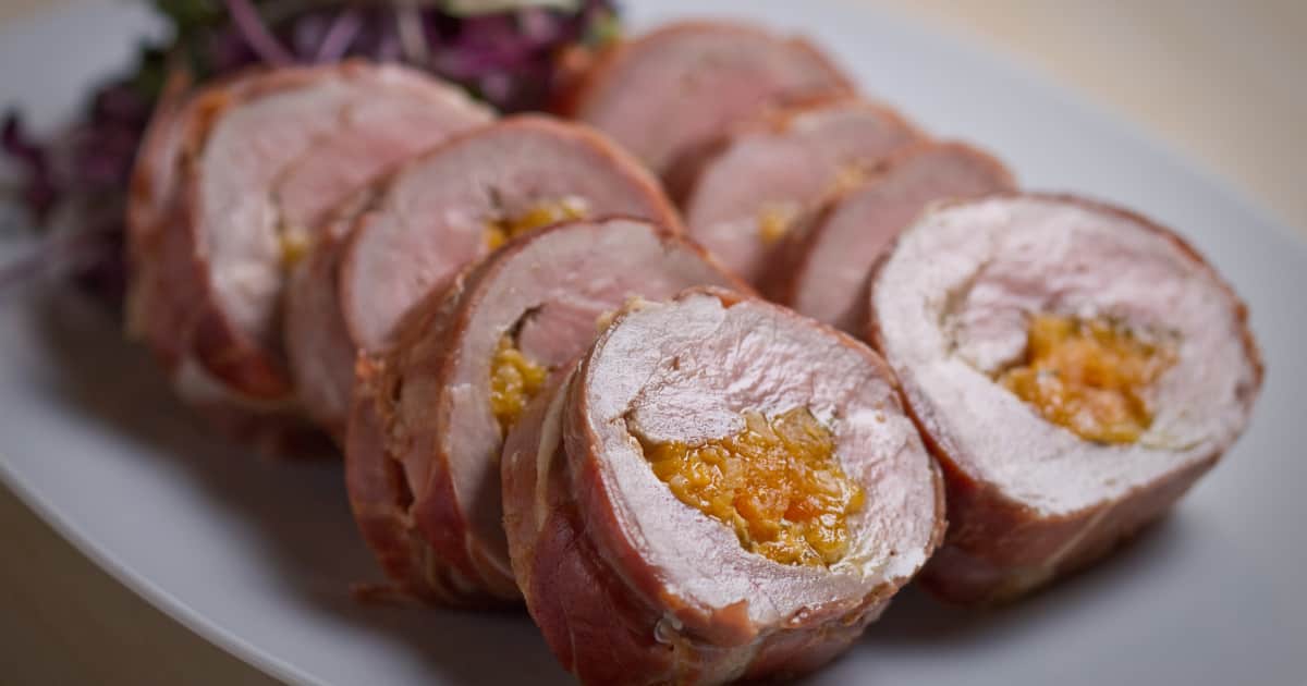 Filet de porc farci aux abricots - Glouton