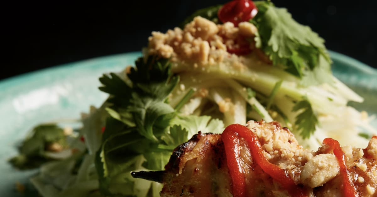 Salade de papaye verte | Zeste