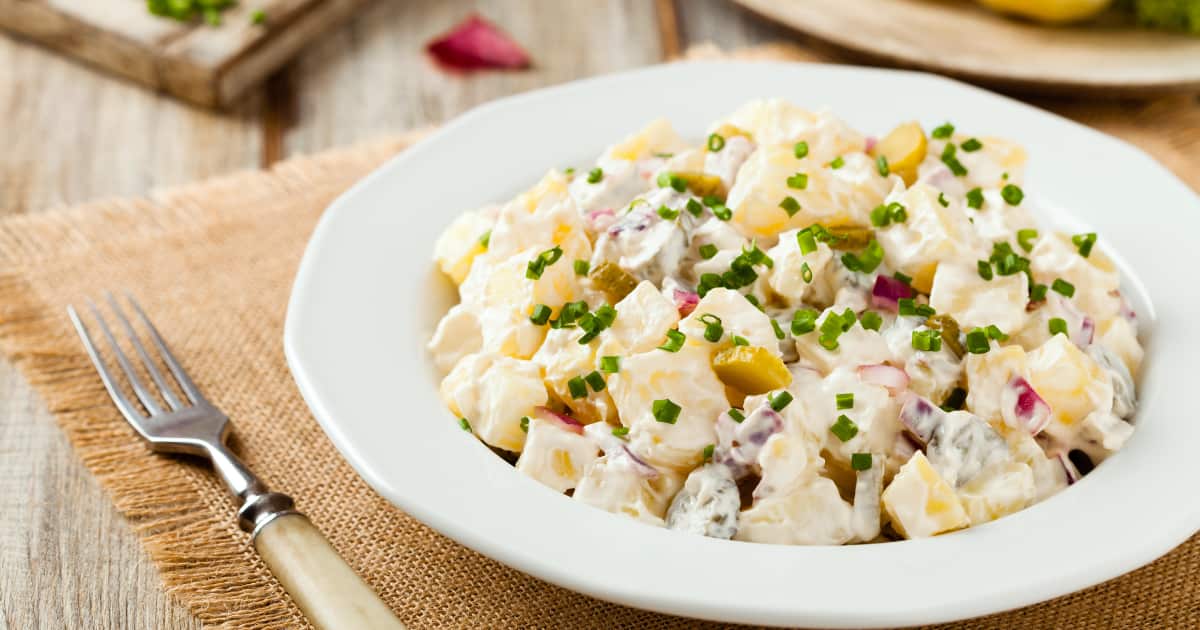 Salade de pommes de terre | Zeste