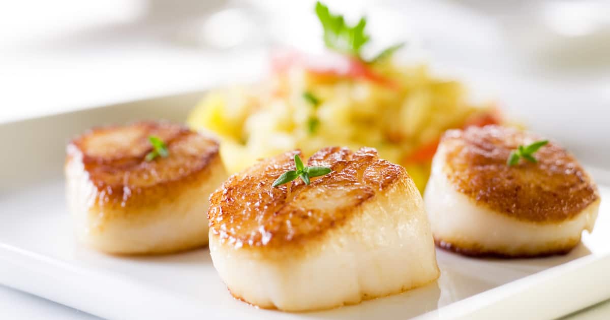 Recette de pétoncles poêlés | Zeste