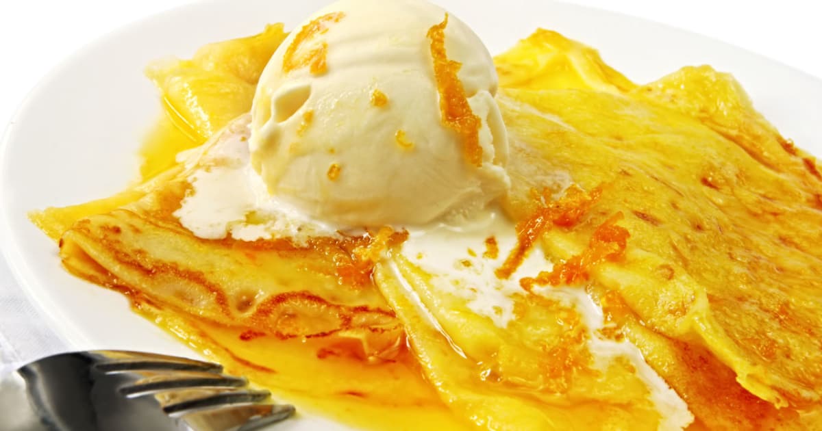 Crêpes Suzette de Daniel Vézina - Glouton