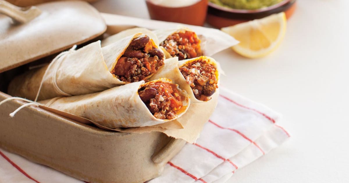 Burritos aux haricots de Janella - Glouton