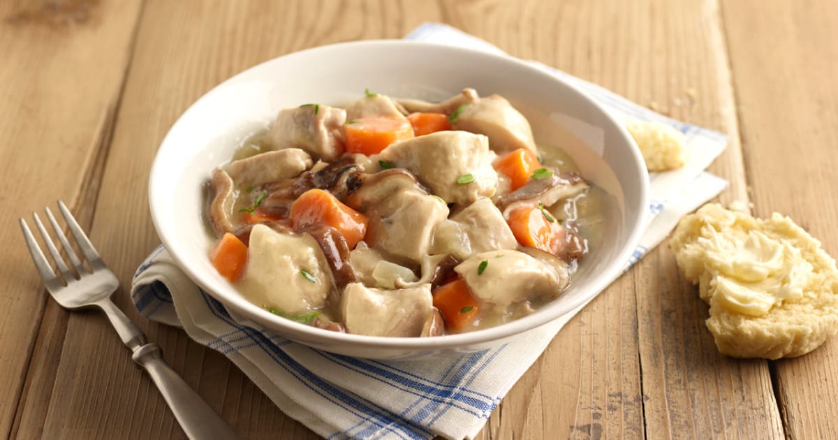 Recette: Ragoût de pâté au poulet à la mijoteuse | Glouton