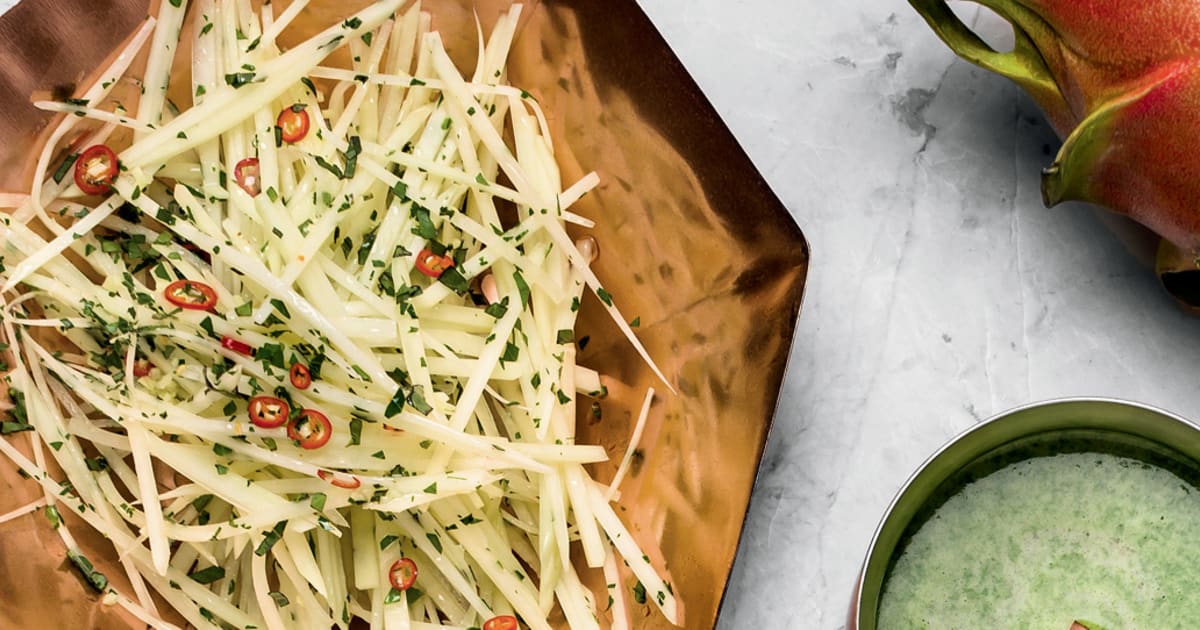 Salade de papaye verte - Glouton