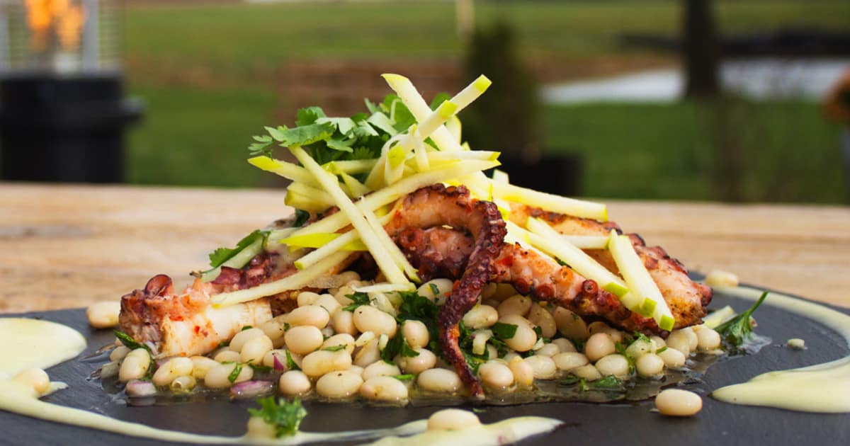 Pieuvre grillée - Glouton