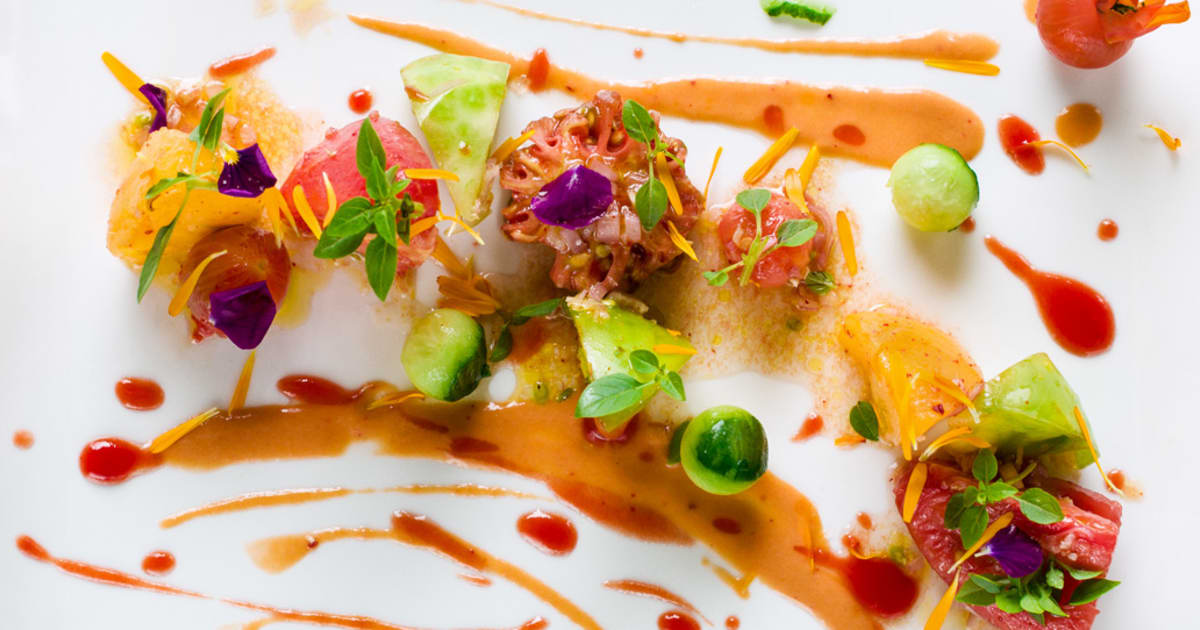 Assiette de tomates bio - Glouton