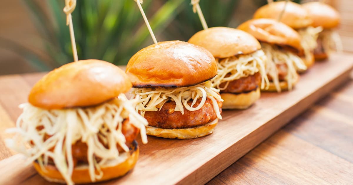 Mini-burger de porc BBQ - Glouton