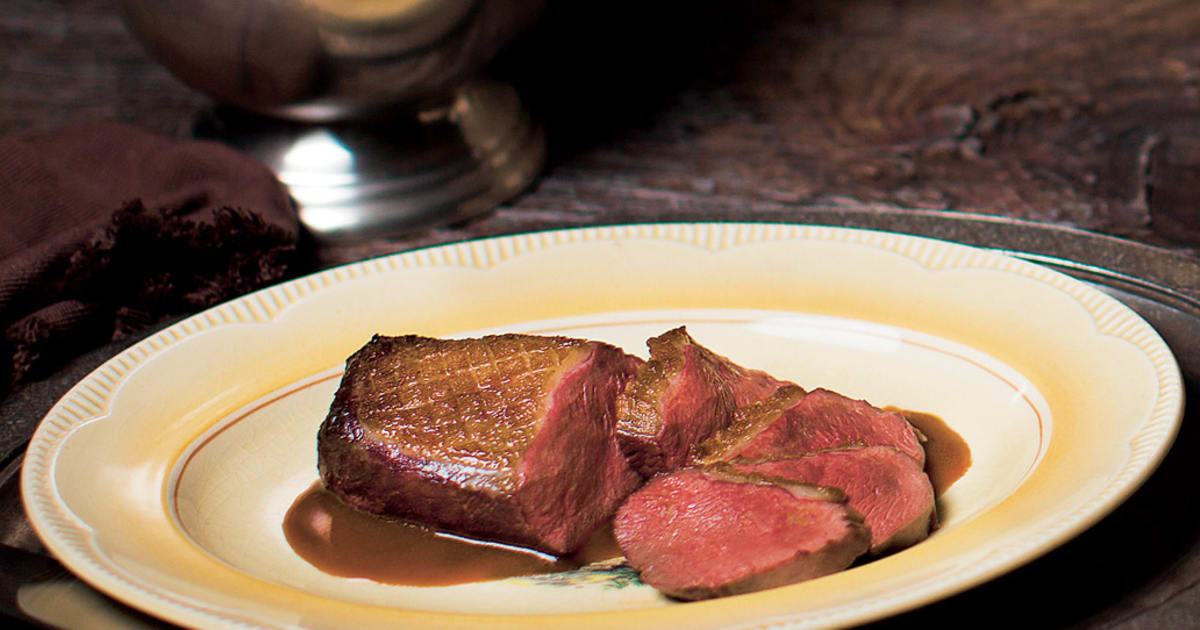 Magrets de canard, sauce au thé Earl Grey - Glouton