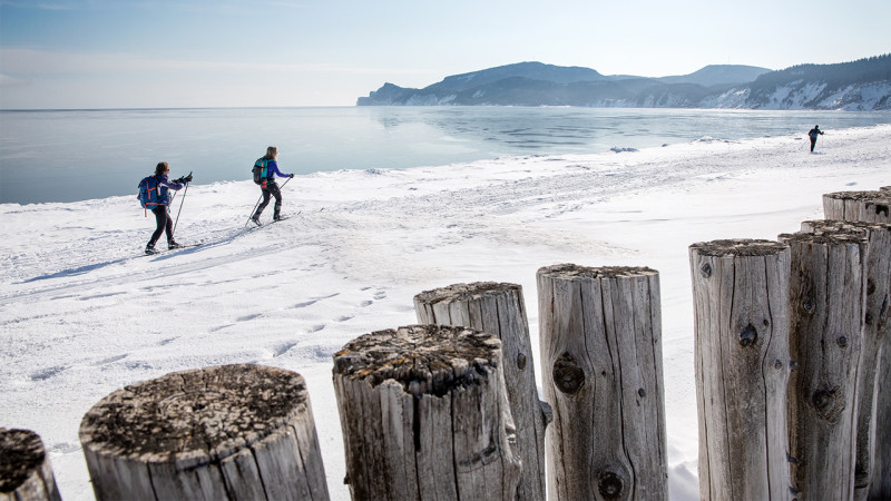 TDLG: la traversée de la Gaspésie en raquette et ski de fond au bord du ...