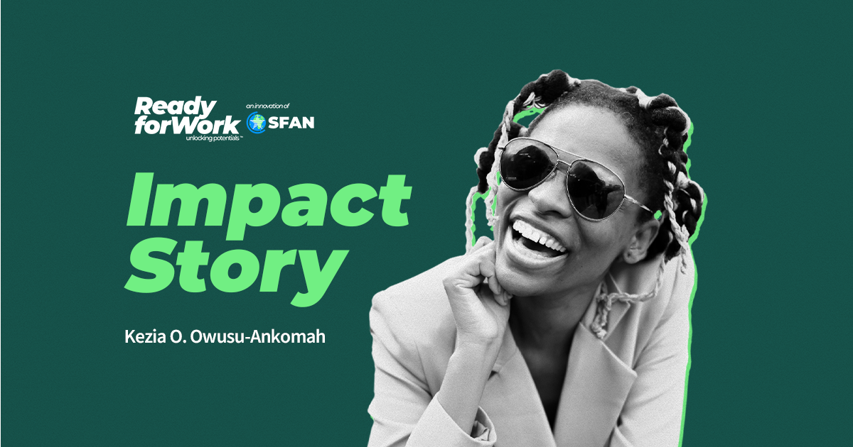 Kezia Owusu: ReadyforWork Impact Story