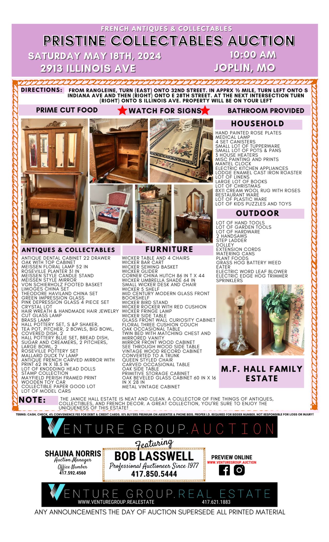 Venture Group - Auctions