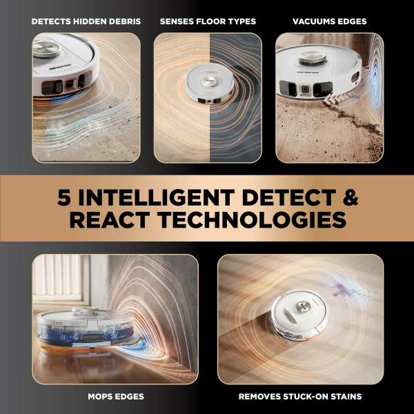 Shark PowerDetect™ 2-in-1 Robot Vacuum and Mop with Shark PowerDetect™ 2-in-1 Robot Vacuum and Mop with